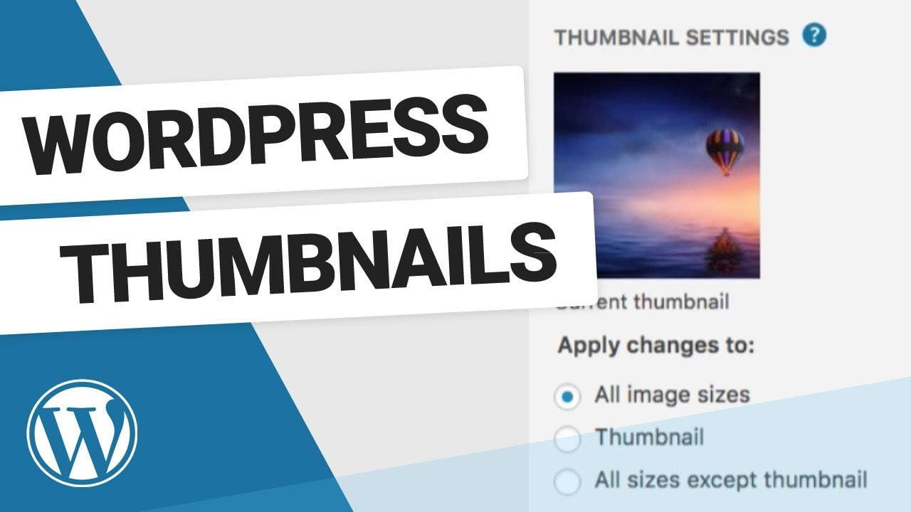 Cách tạo lại ảnh thumbnails trong WordPress - ThemeWP.vn
