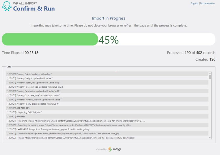 Hướng dẫn sử dụng plugin WP All Import Pro - ThemeWP.vn